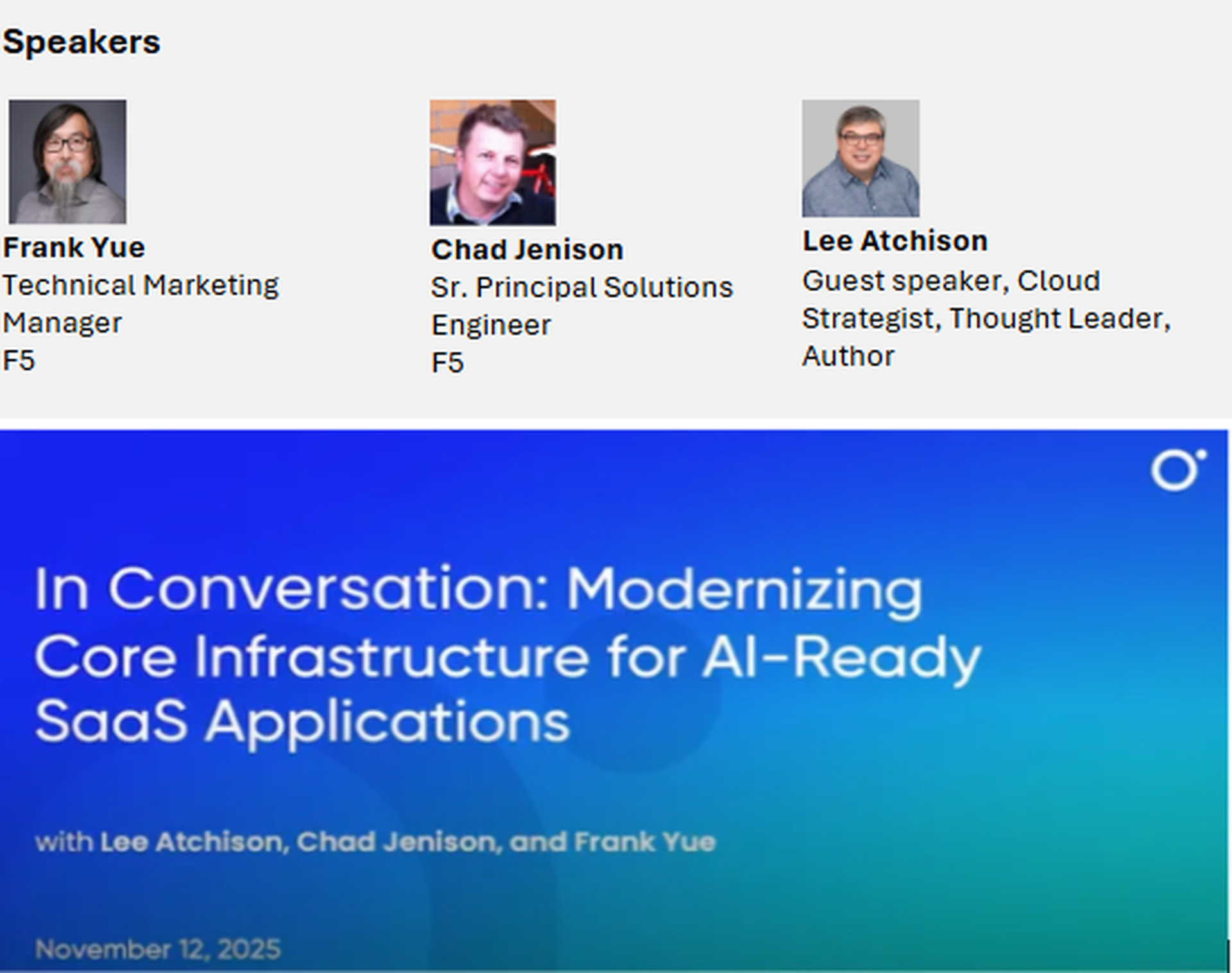 Modernizing Core Infrastructure for AI-Ready SaaS Apps: Security at the ...